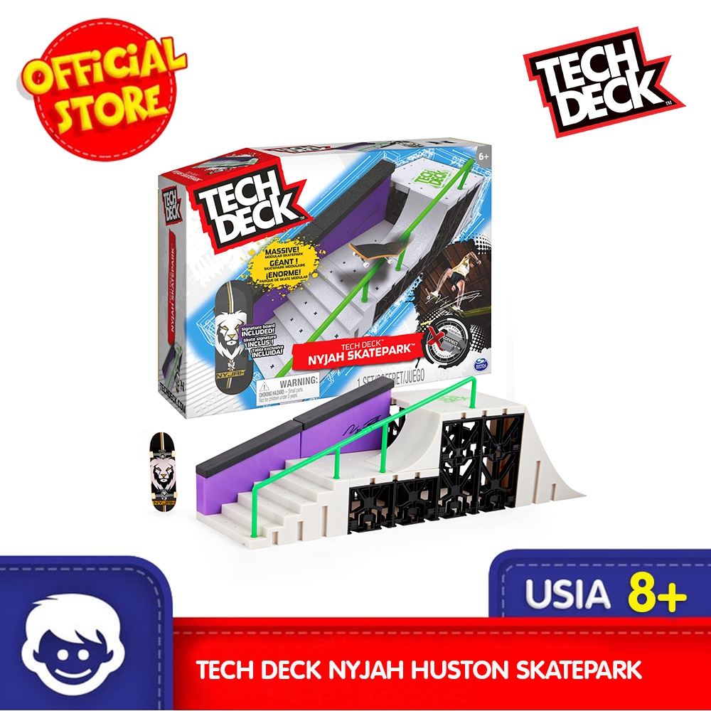 Jual Tech Deck Nyjah Huston Skatepark | Shopee Indonesia