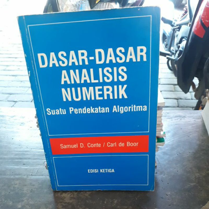 Jual BUKU ORIGINAL DASAR DASAR ANALISIS NUMERIK | Shopee Indonesia