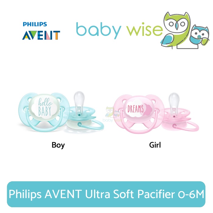 Jual Philips AVENT Ultra Soft Pacifier 0-6M - Dot Bayi | Shopee Indonesia
