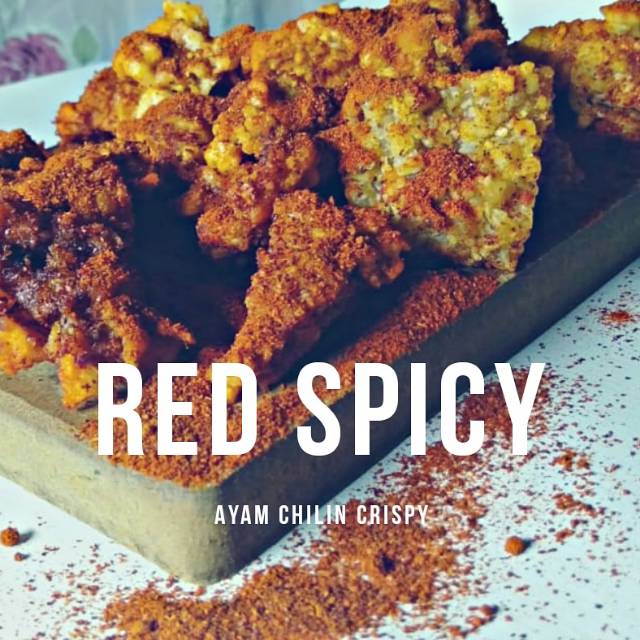 Jual Ayam Chilin Crispy Red Spicy (Pedas) | Shopee Indonesia