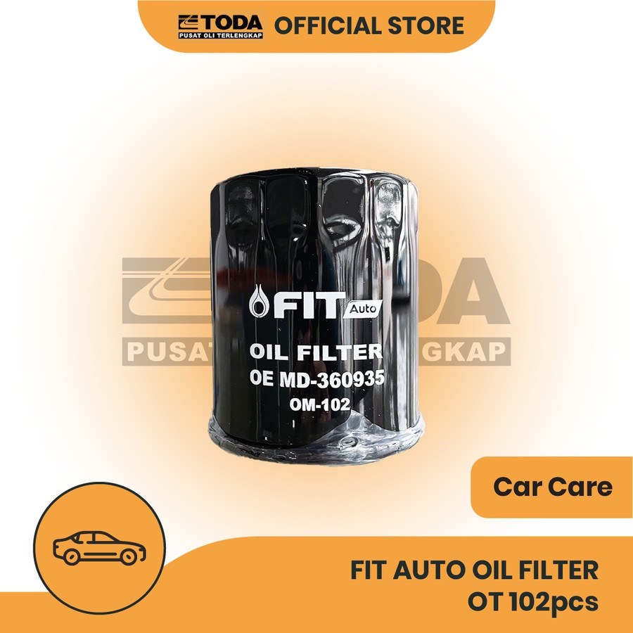 Jual Filter Oli PTT Lubricants FIT AUTO OIL FILTER OM 102 Original ...