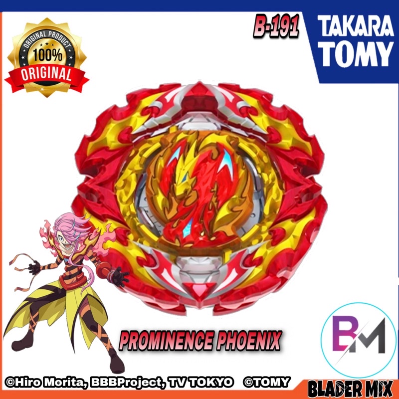 Jual Beyblade DB Overdrive Prominence Phoenix Takara Tomy | Shopee ...