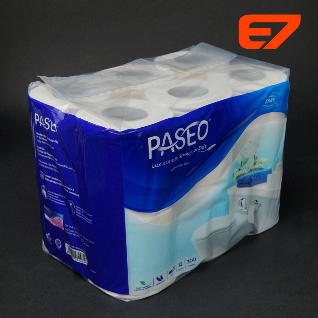 Jual Tissue Toilet Core Paseo , Tissue Kamar Mandi isi 12roll/pak ...
