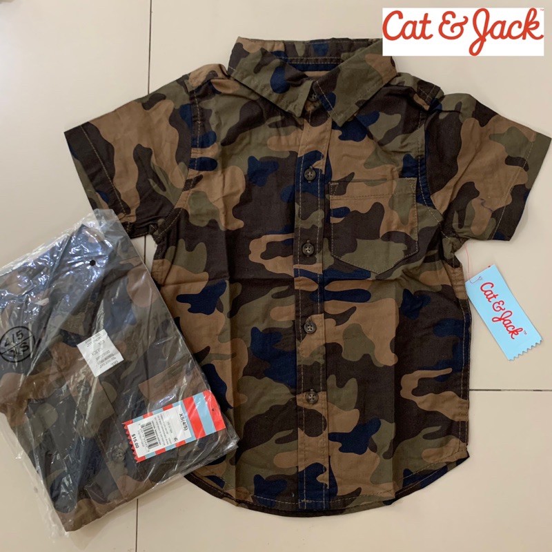 Jual Kemeja Anak Laki Laki CJ Army | Shopee Indonesia
