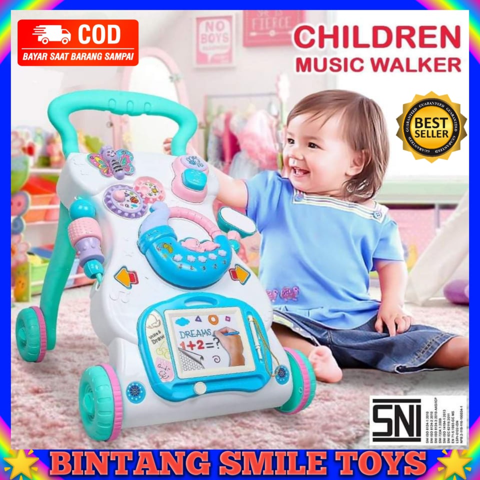 Jual MAINAN ANAK DORONGAN BABY PUSH WALKER AU 02 ALAT MEMBANTU ANAK ...