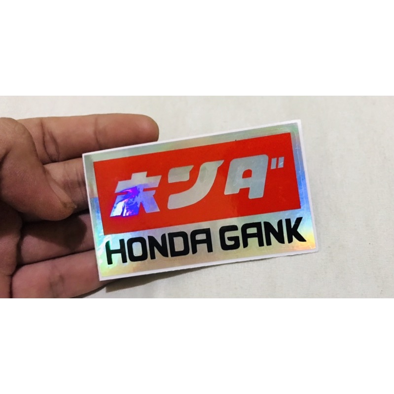 Jual Stiker Honda Gank | Shopee Indonesia