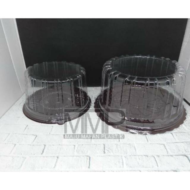 Jual Mika Tray Coklat / Cake Tray Bulat / Mika tumini tumpeng mini 15 ...