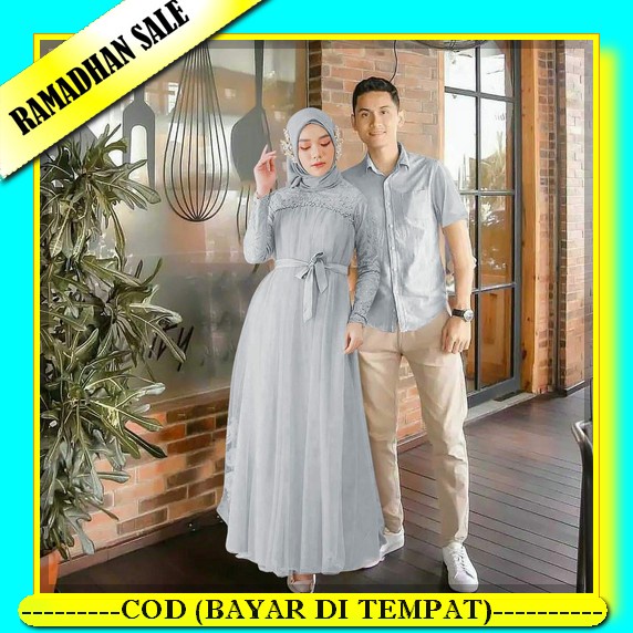 Jual Pakaian Baju Sarimbit Fashion Dres Gamis Seragam Serambit Keluarga ...