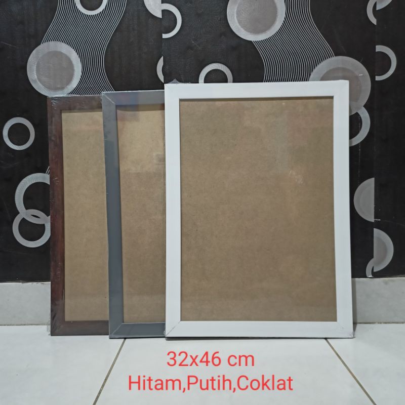 Jual Bingkai foto A3 Plus 32x46 cm Minimalis 3 cm | Shopee Indonesia