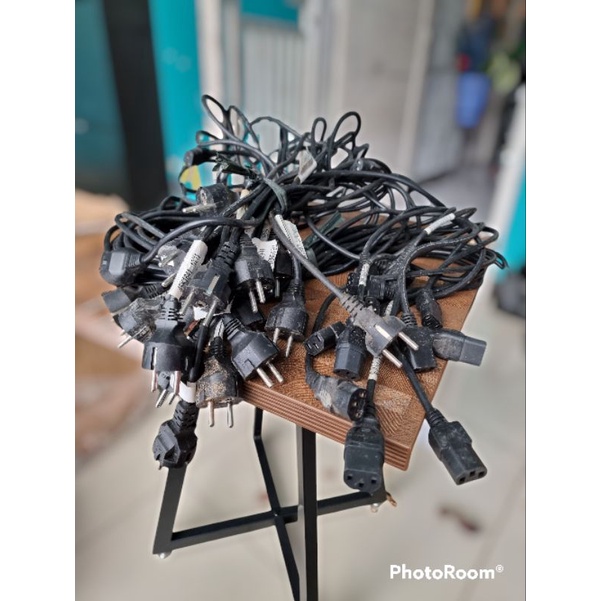 Jual KABEL POWER ORIGINAL KEPALA LURUS | Shopee Indonesia