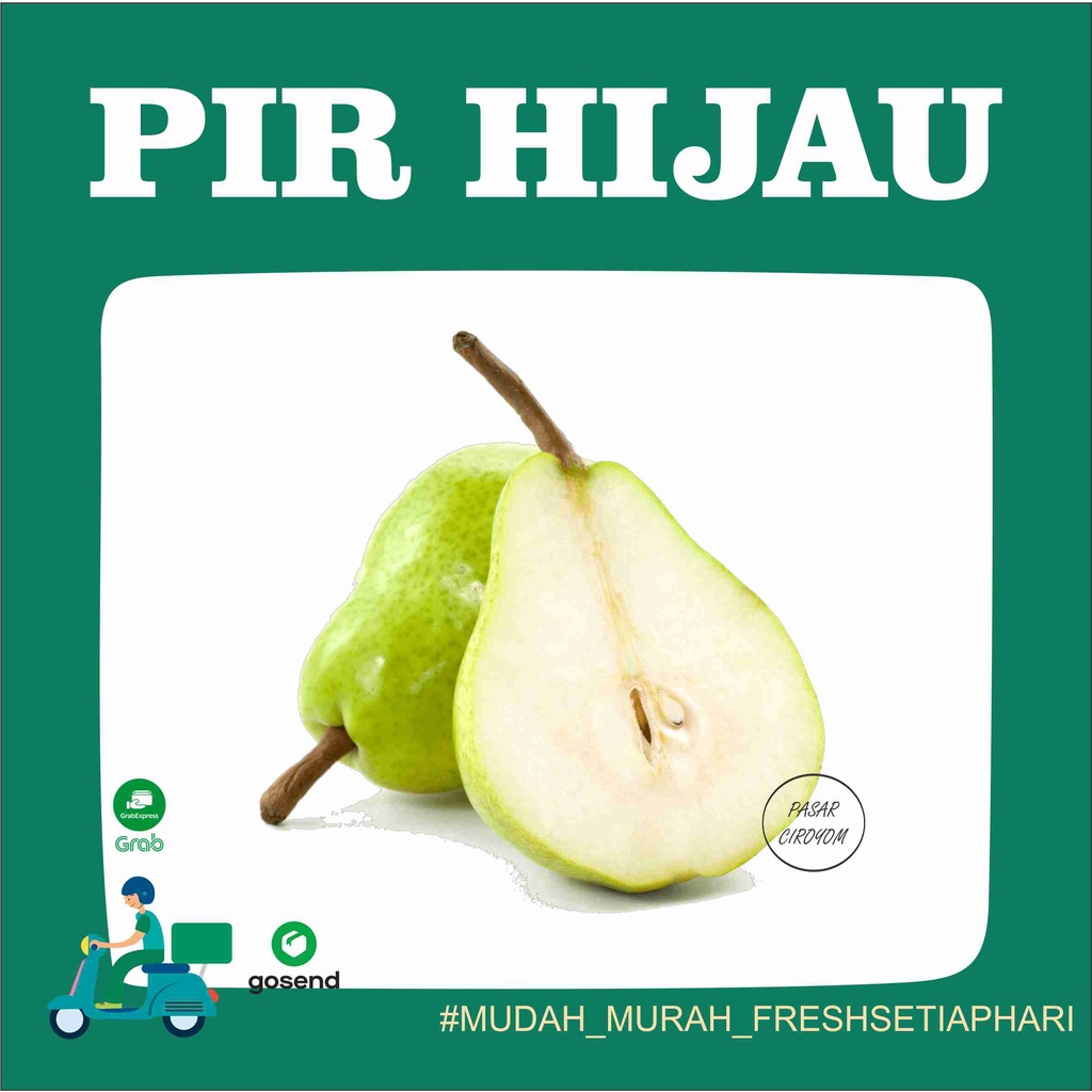 Jual PIR HIJAU/PIR PACKHAM FRESH MURAH BANDUNG 500g | Shopee Indonesia