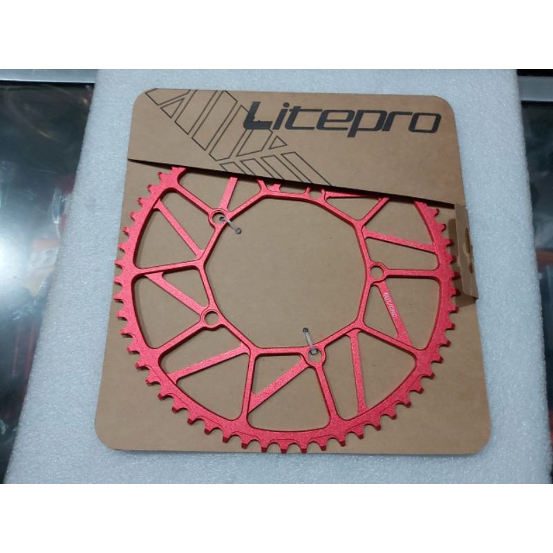 Jual CHAINRING SEPEDA LITEPRO NARROW WIDE 60T MERAH | Shopee Indonesia