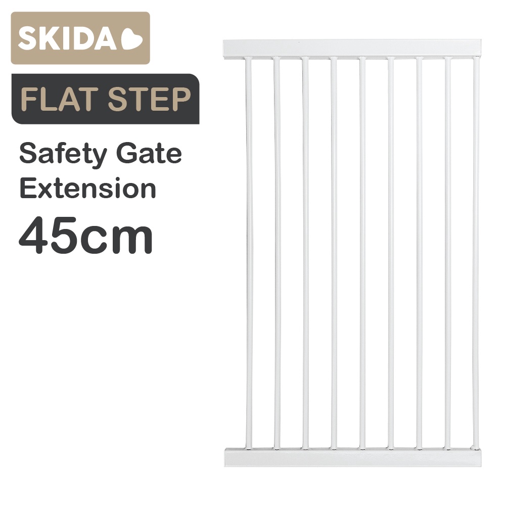 Jual SKIDA Flat Step Extension 45cm Safety Gate Pagar Pengaman Bayi ...