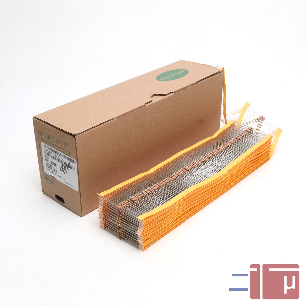 Jual X10 Resistor 47K 1/4W Karbon 5% Taiwan Kaki Tembaga | Shopee Indonesia