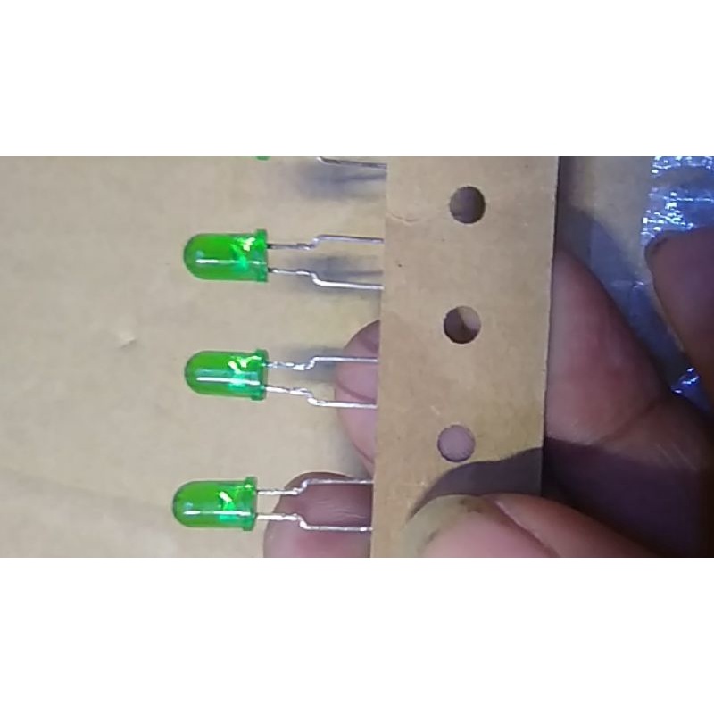 Jual led 5mm green hijau nyala hijau 10pcs | Shopee Indonesia