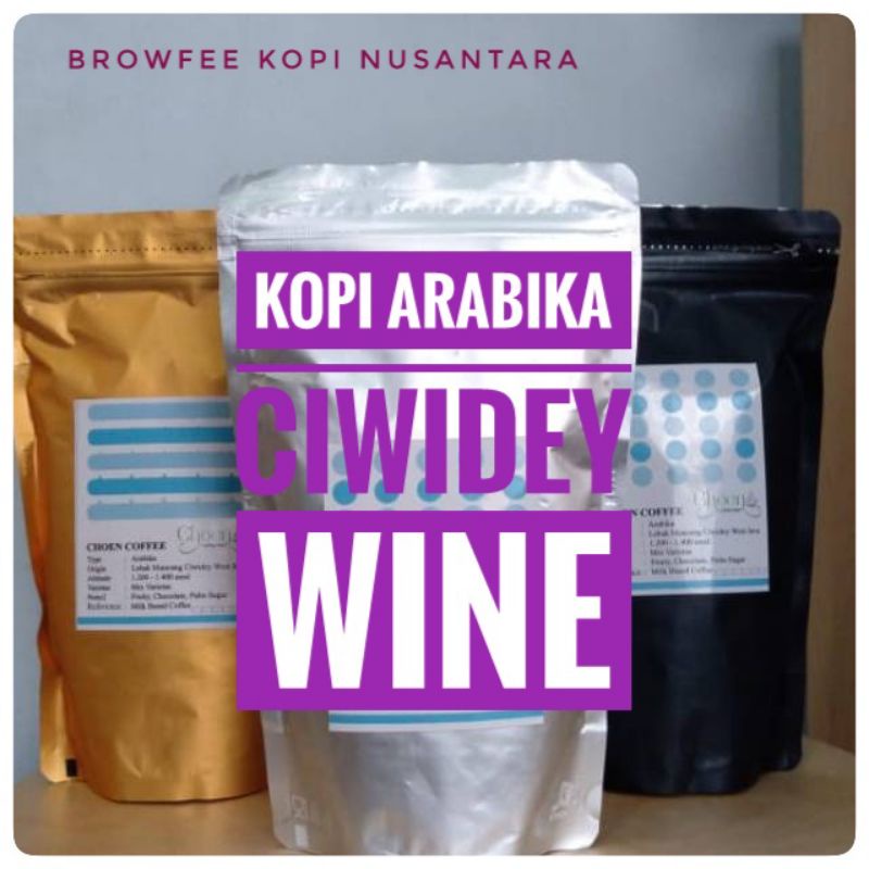 Jual Kopi Arabika Ciwidey Wine Biji / Bubuk - Arabica Ciwidey Wine ...