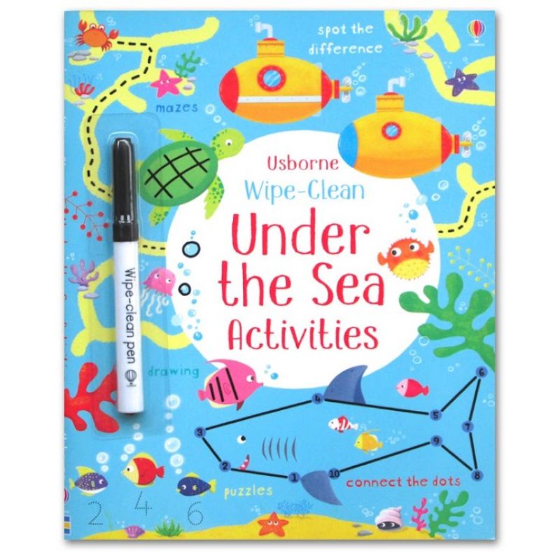 Jual Usborne Wipe and Clean | Shopee Indonesia