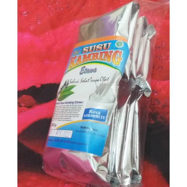 Jual Susu kambing kemasan sachet (harga pet sachet) | Shopee Indonesia
