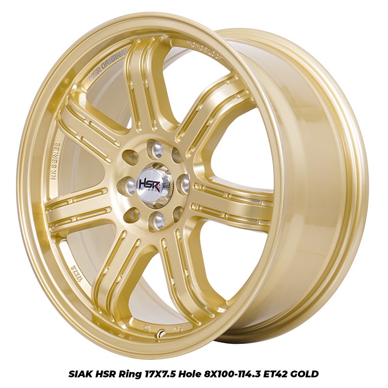 Jual VELG MOBIL RACING R17 HSR SIAK VELG R17 BUAT MOBIL CITY VIOS JAZZ ...