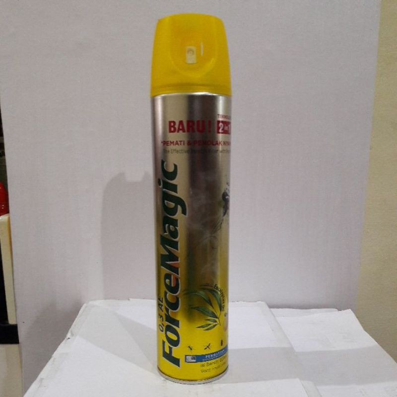Jual force magic aerosol 600ml obat nyamuk semprot | Shopee Indonesia