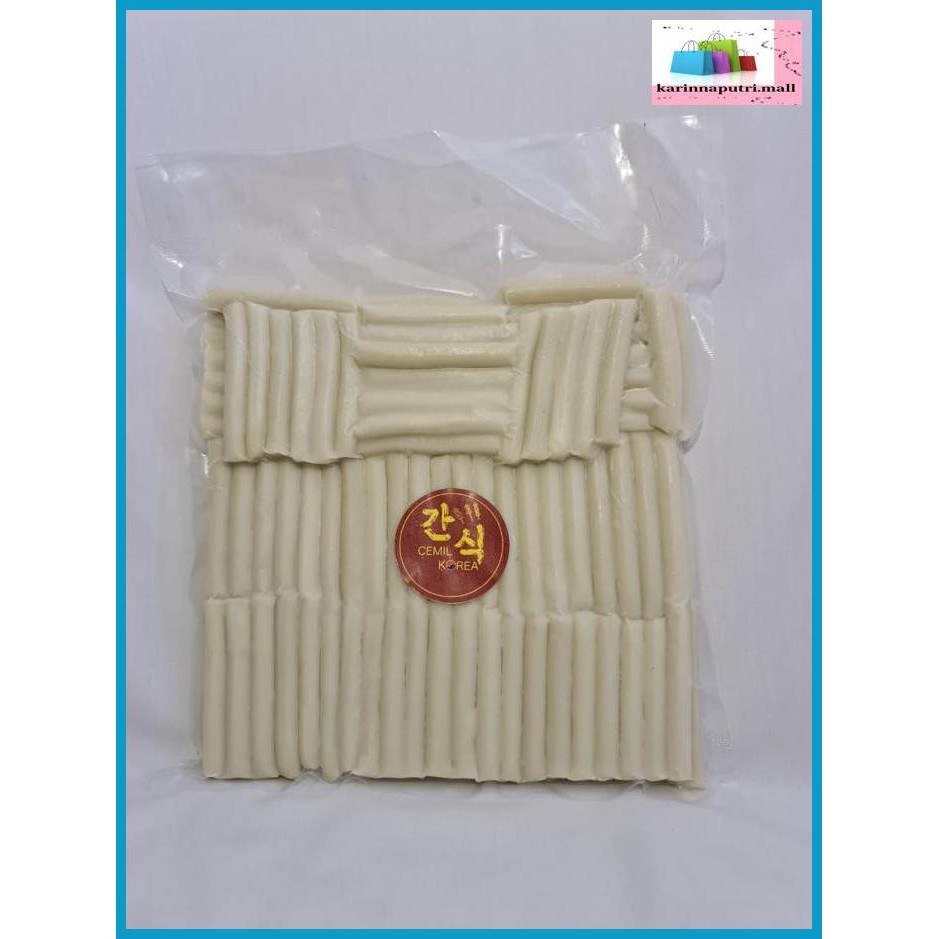 Jual E5Ewsfg- Topoki / Toppoki / Tteokbokki / Topokki / Rice Cake 1 Kg Jajanan Korea 78Itjyhf ...