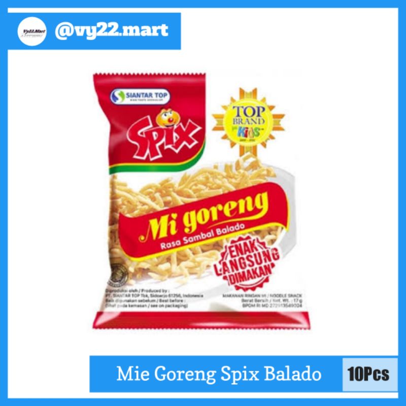 Jual SPIX MIE GORENG SAMBAL BALADO - SNACK CEMILAN MIE SIAP MAKAN ...