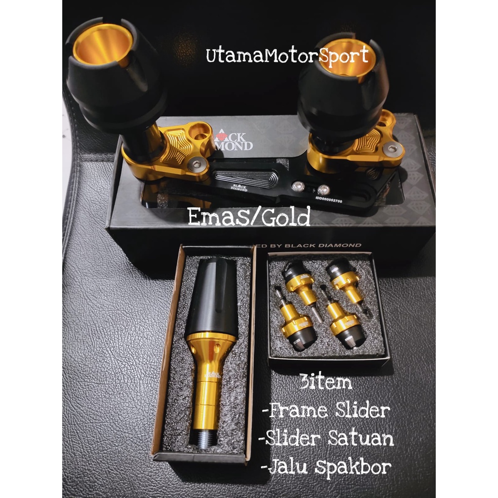 Jual Paket Frame Jalu Slider Pelindung Knalpot Jalu Motor Nmax-155 ...