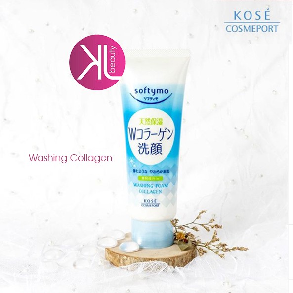 Jual Kose Cosmeport Softymo washing Collagen 150g | Shopee Indonesia