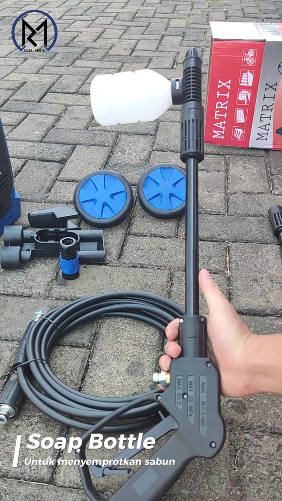 Jual Mesin Steam Cuci Motor & Mobil / High Pressure Jet Cleaner Matrix ...