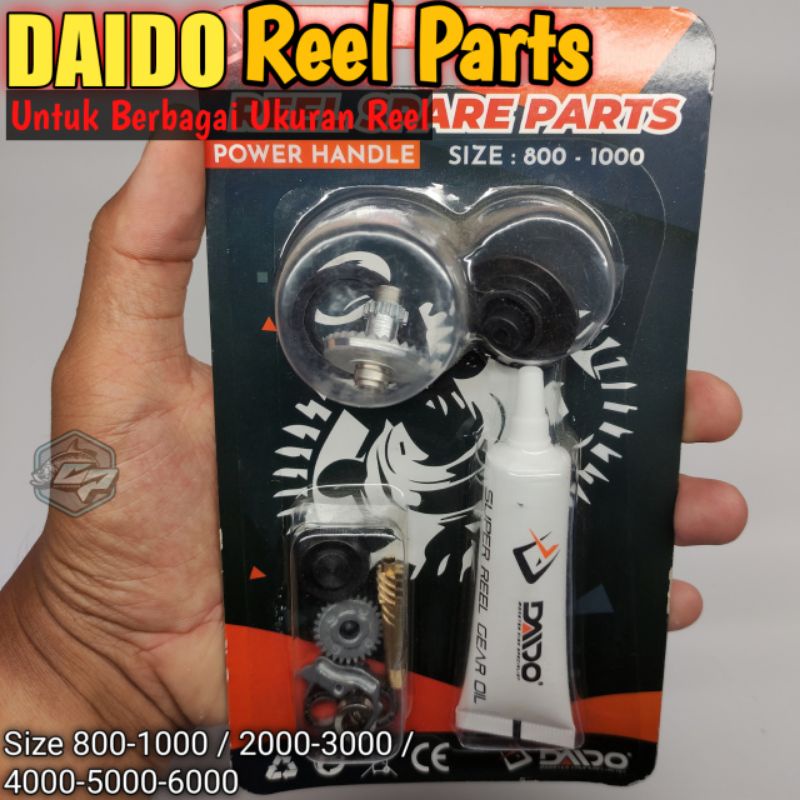 Jual Spare Part Reel Pancing Daido POWER HANDLE dan NON POWER HANDLE ...
