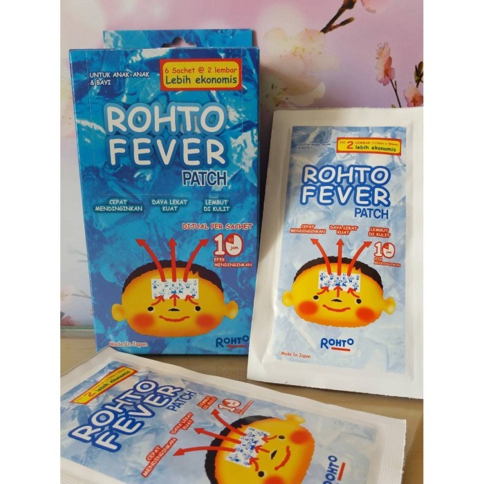 Jual ROHTO FEVER PATCH / UNTUK MENURUNKAN PANAS (STRIP ISI 2 LEMBAR ...