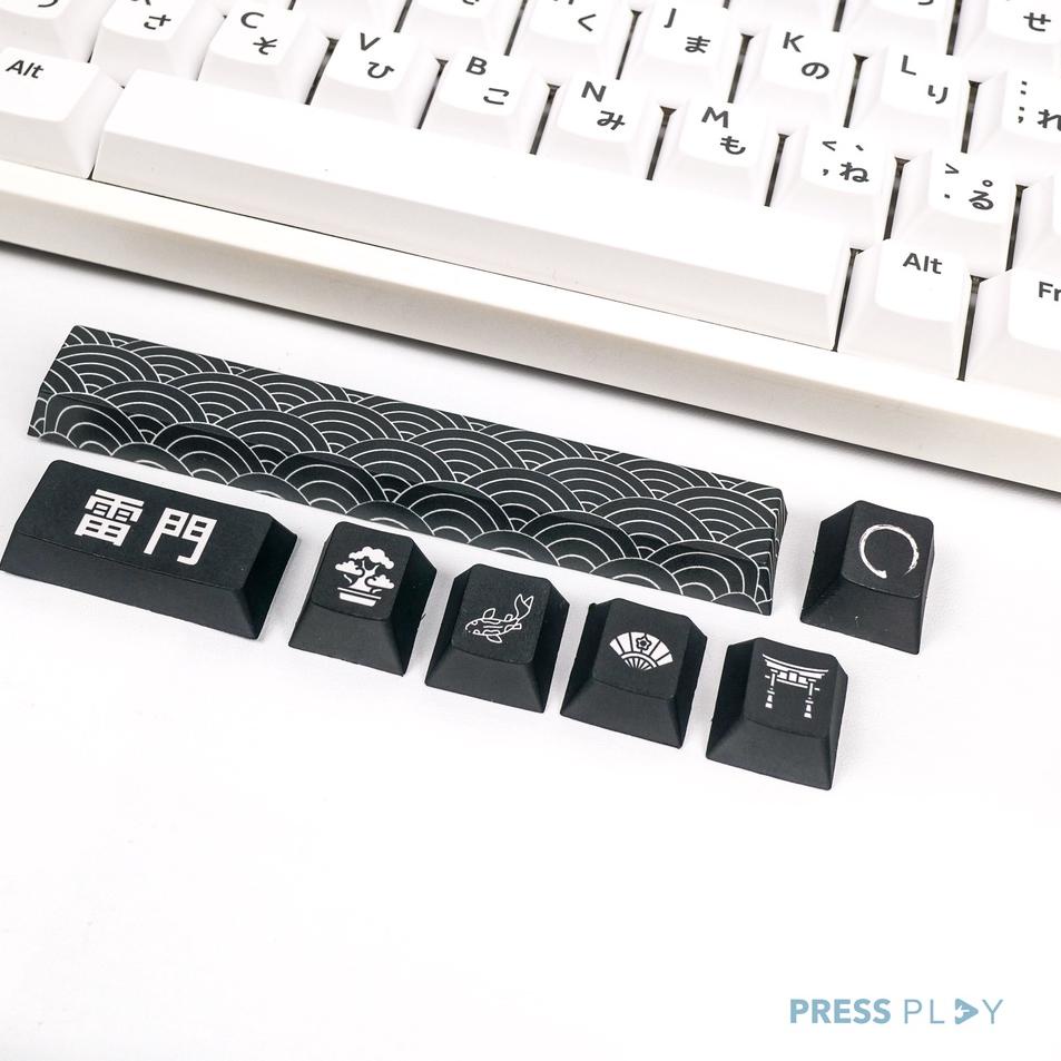 Jual SALEE!!!!.. SHIRAKAWA PBT Dye Sub Keycap Set 118 Keys Japanese ...