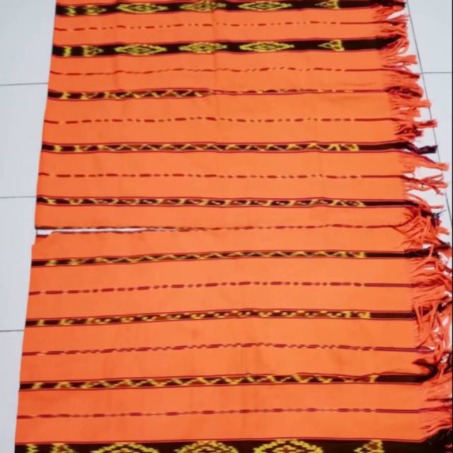 Jual Tenun Alor NTT (orange) | Shopee Indonesia