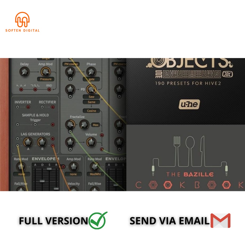 Jual U-He Bazille v1 VSTI Plugin large polyphonic modular system with digital - windows | Shopee ...