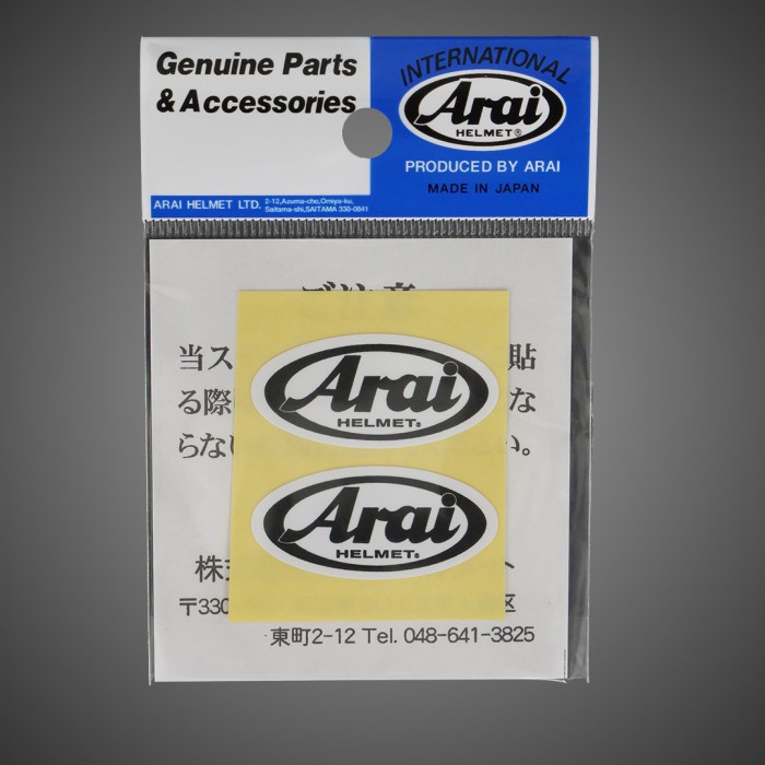 Jual Arai Sticker For Shield 1595 Sticker Visor Made In Japan | Shopee ...