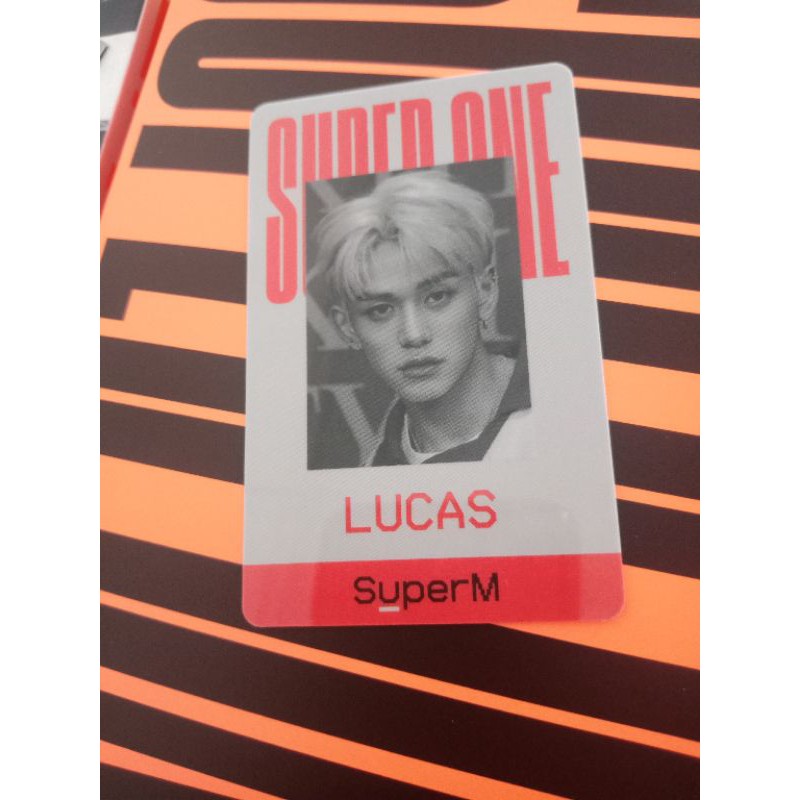 Jual Trade Lucas ID Card SuperM Super One | Shopee Indonesia
