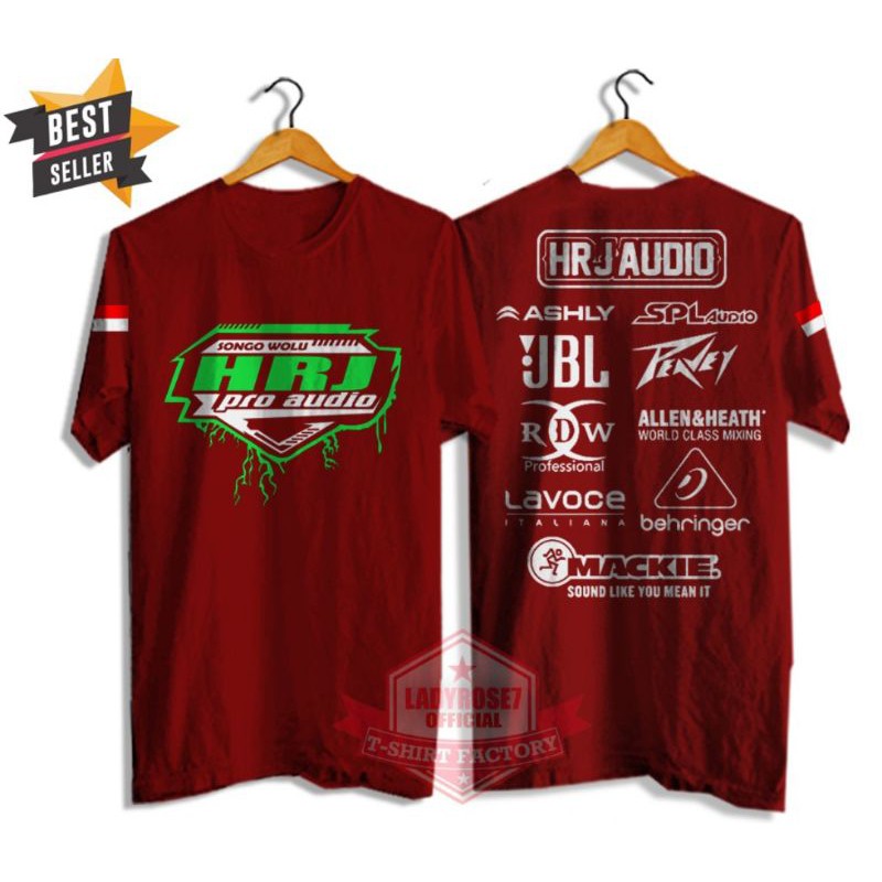 Jual Kaos HRJ Pro Audio Maron Khusus | Shopee Indonesia