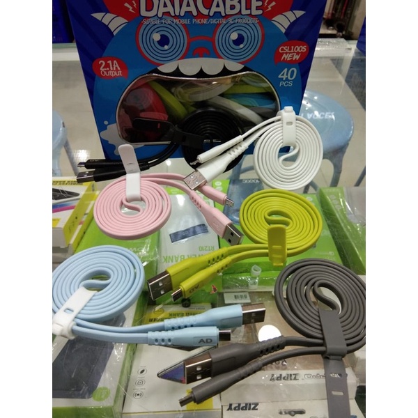 Jual Kabel charger cabel data Casan Micro USB android 100cm/TYPE C AD ...