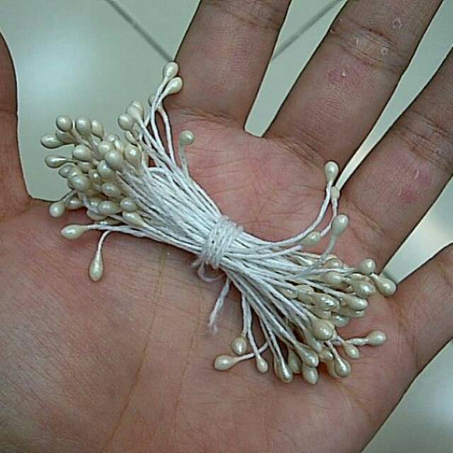 Jual 1 Ikat Putik Bunga 5cm Putih | Shopee Indonesia