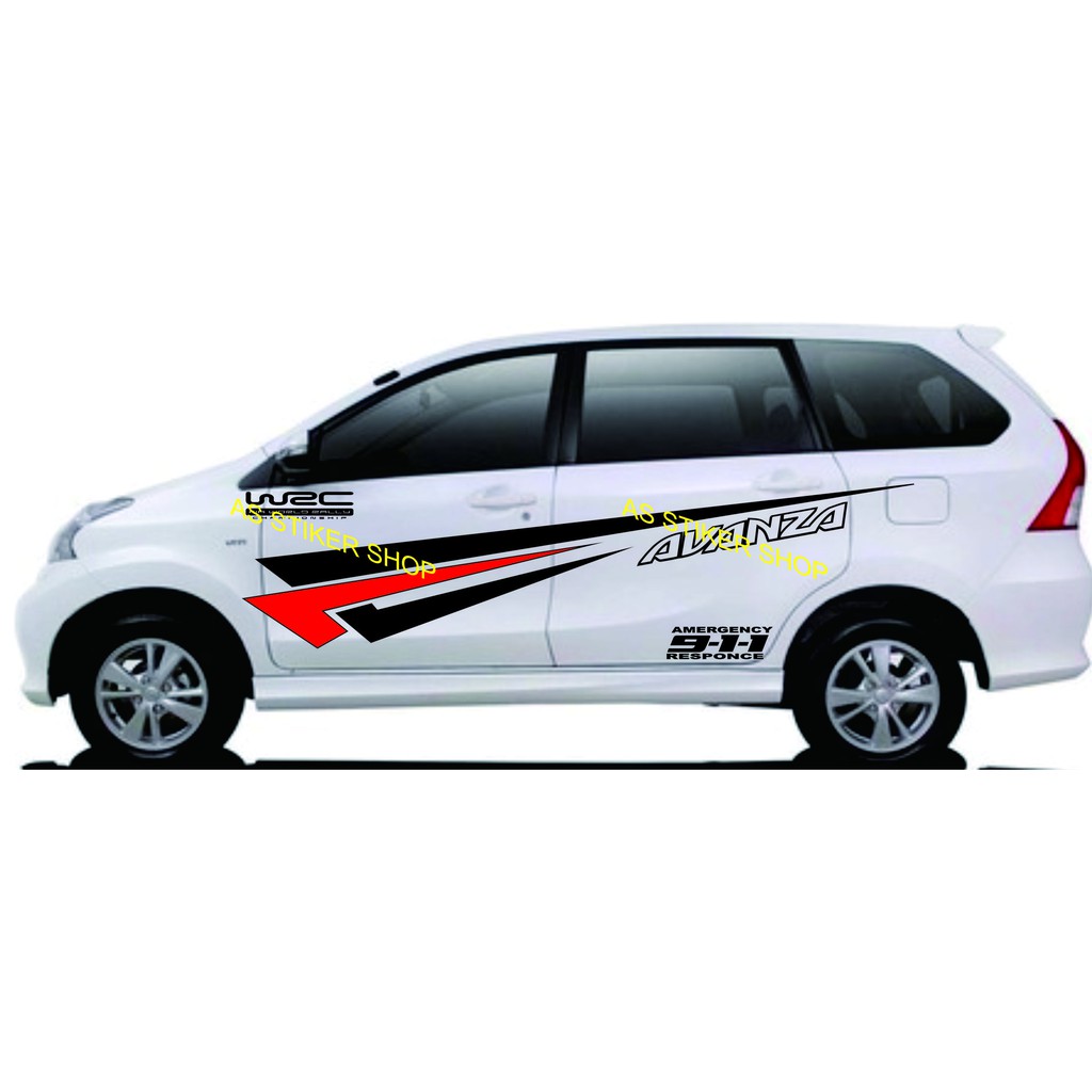 Jual Ptiker mobil avanza xenia sticker list avanza xenia keren terbaru ...