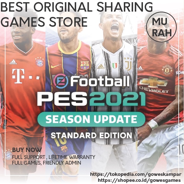 Jual eFootball Pro Evolution Soccer 2021 PES 2021 PC Game Original Offline | Shopee Indonesia