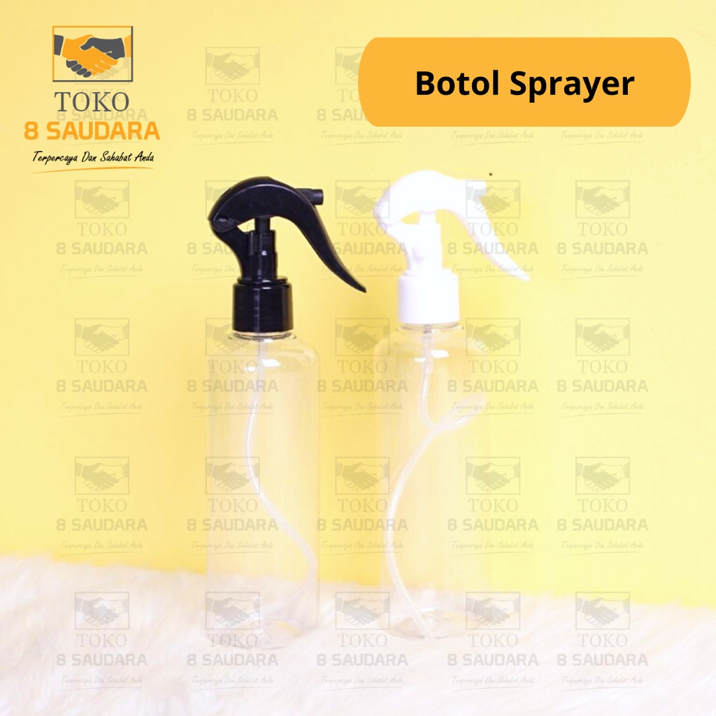 Jual Botol Spray Transparan | Triger Sprayer | Botol Disinfektan/Antiseptik | Botol Parfum ...