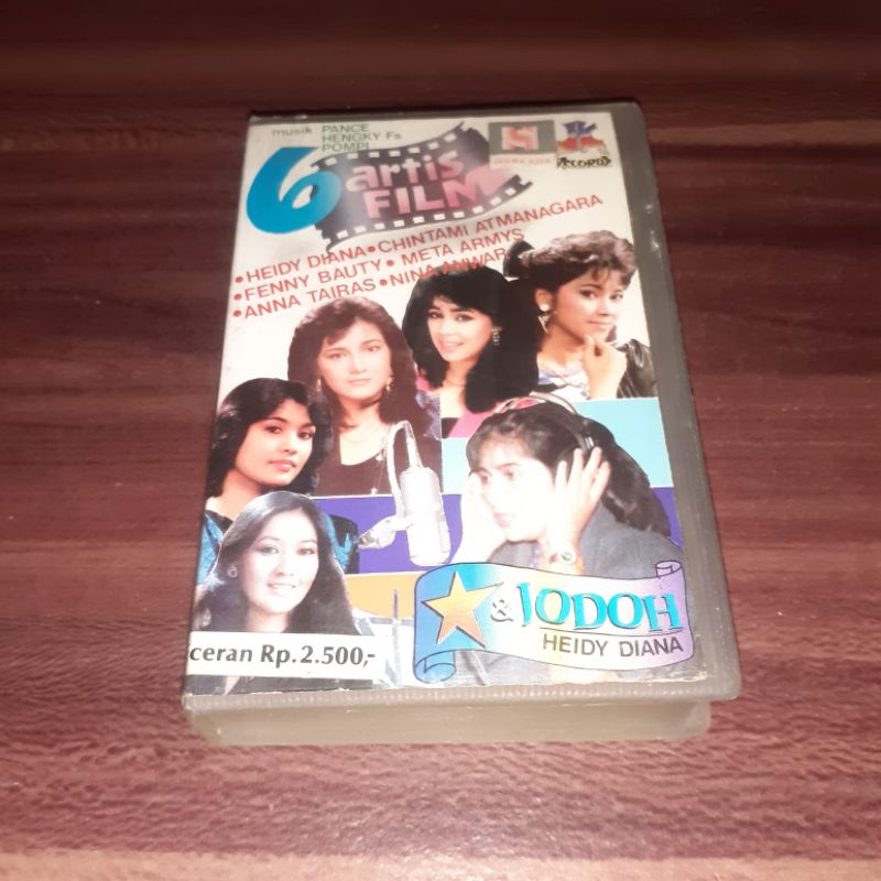 Jual Kaset 6 ARTIS FILMS - Heidy Diana Fenny Bauty Chintami Atmanagara ...