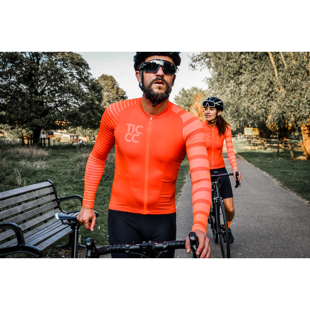 Jual baju jersey roadbike wanita pria lengan pendek dan lengan panjang ...