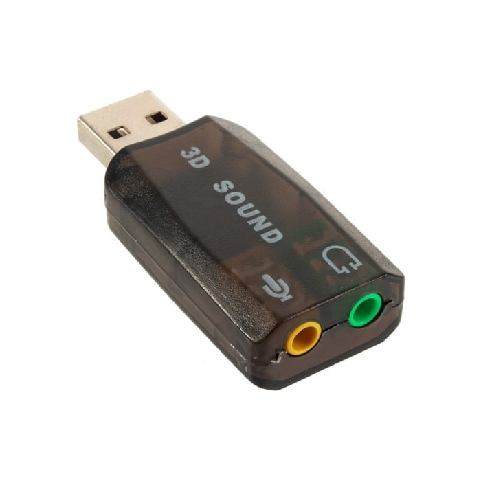 Jual USB to Dual Audio Jack Converter- USB Sound Card | Shopee Indonesia