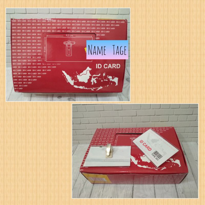 Jual Mika Name Tag dos Merah | Shopee Indonesia