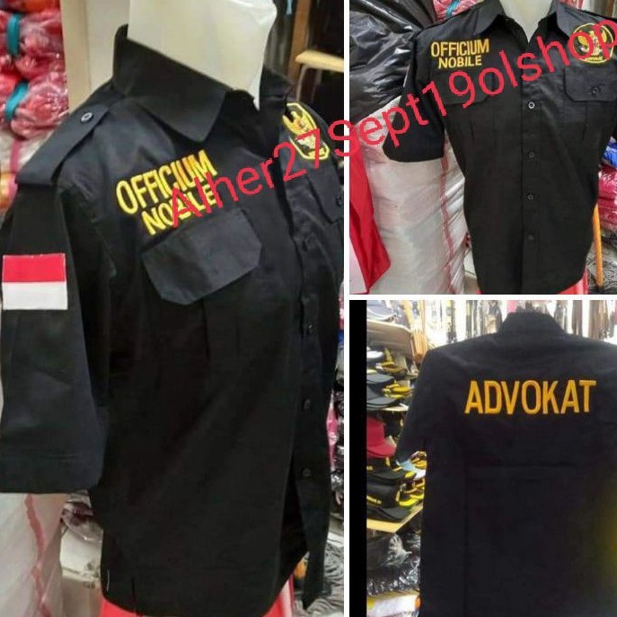 Jual big size Kemeja advokat baju advokat seragam advokat Pdh advokat ...