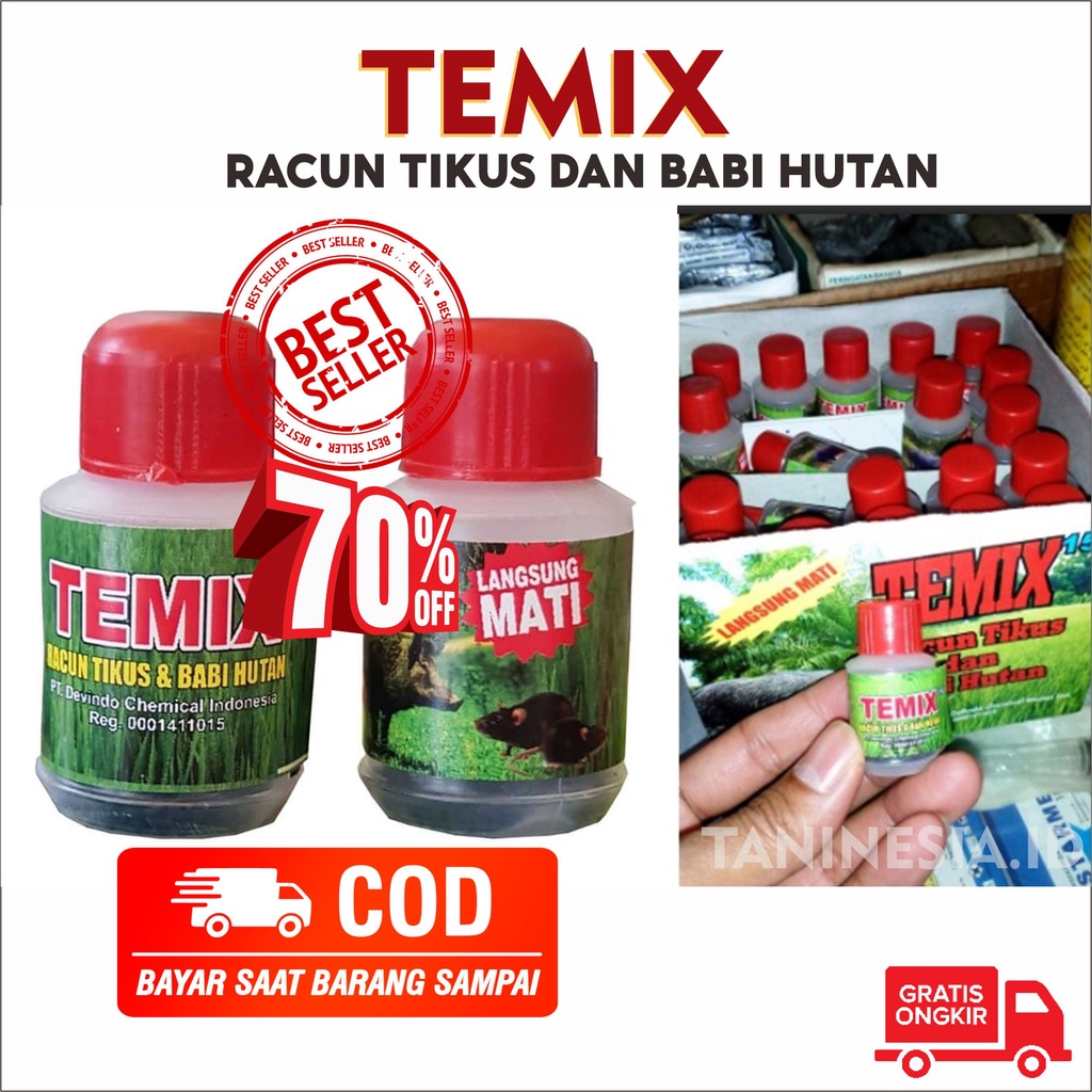 Jual RACUN TIKUS DAN BABI HUTAN TEMIX ORIGINAL 15GR THEMIX ASLI THEMIK ...
