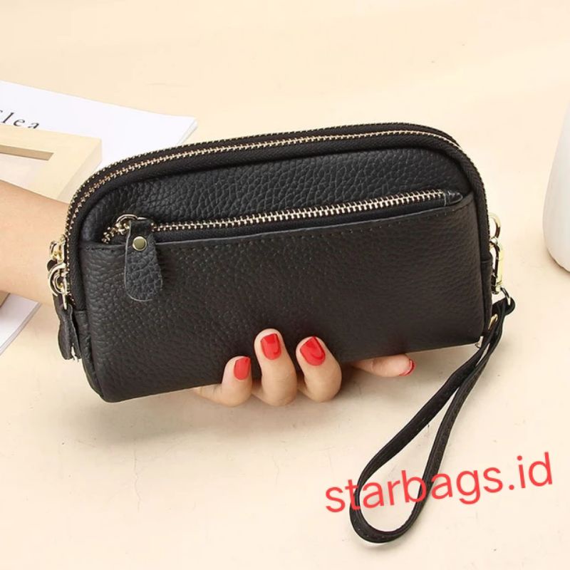 Jual Dompet Wanita Tempat Hp Uang Dan Kunci KOREAN STYLE 3 Ruang Muat ...