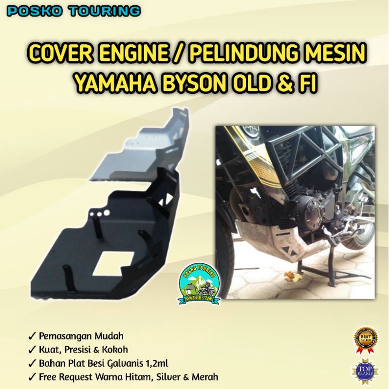 Jual Cover Engine Pelindung Mesin Yamaha Byson Old & Fi | Shopee Indonesia